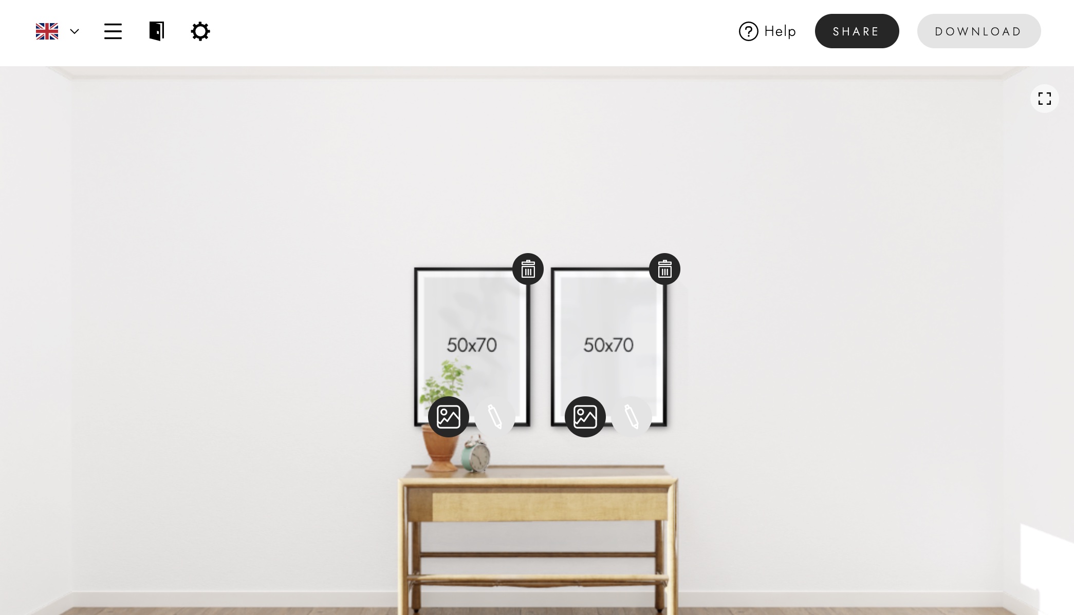 Free picture frame tool | mywalldecorator.com